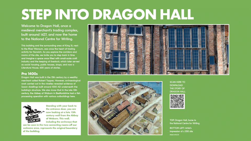 Dragon Hall | National Centre for Writing | NCW
